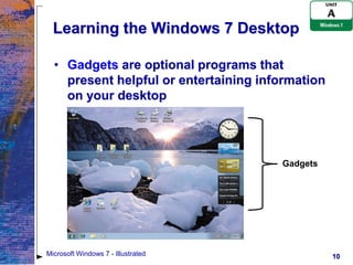 Windows 7 Unit A PPT | PDF