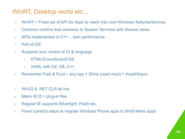 Windows 8 Overview | PPT