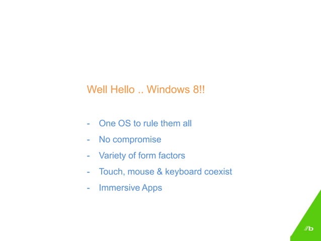 Windows 8 Metro Apps with XAML @ GRDevDay | PPT | Free Download