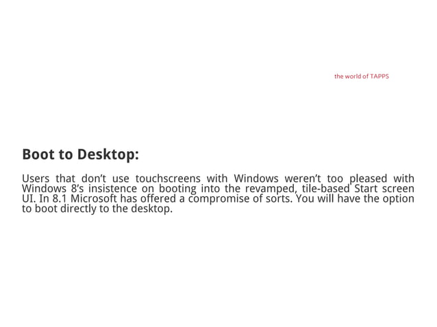 Windows 8.1 Tweaks & New Add-Ons | PDF | Operating Systems | Computer Software and Applications