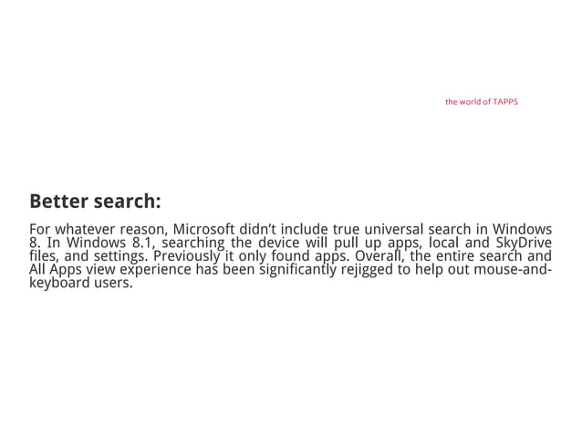 Windows 8.1 Tweaks & New Add-Ons | PDF | Operating Systems | Computer Software and Applications