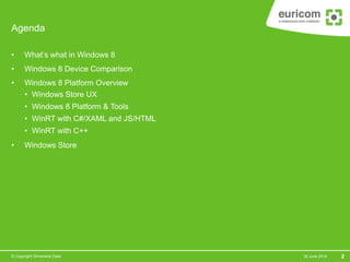 Windows 8 Development | PPT