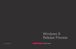 Windows 8 Preview | PDF