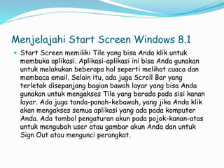 Windows 8 sistem operasi dan pengenalan.pptx