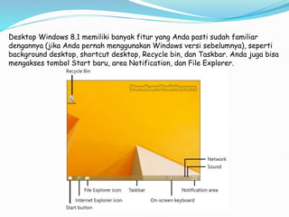 Windows 8 sistem operasi dan pengenalan.pptx
