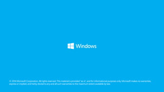 Windows 8 1 Power User Guide | PPT