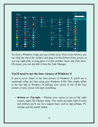 Link To Windows 8 App