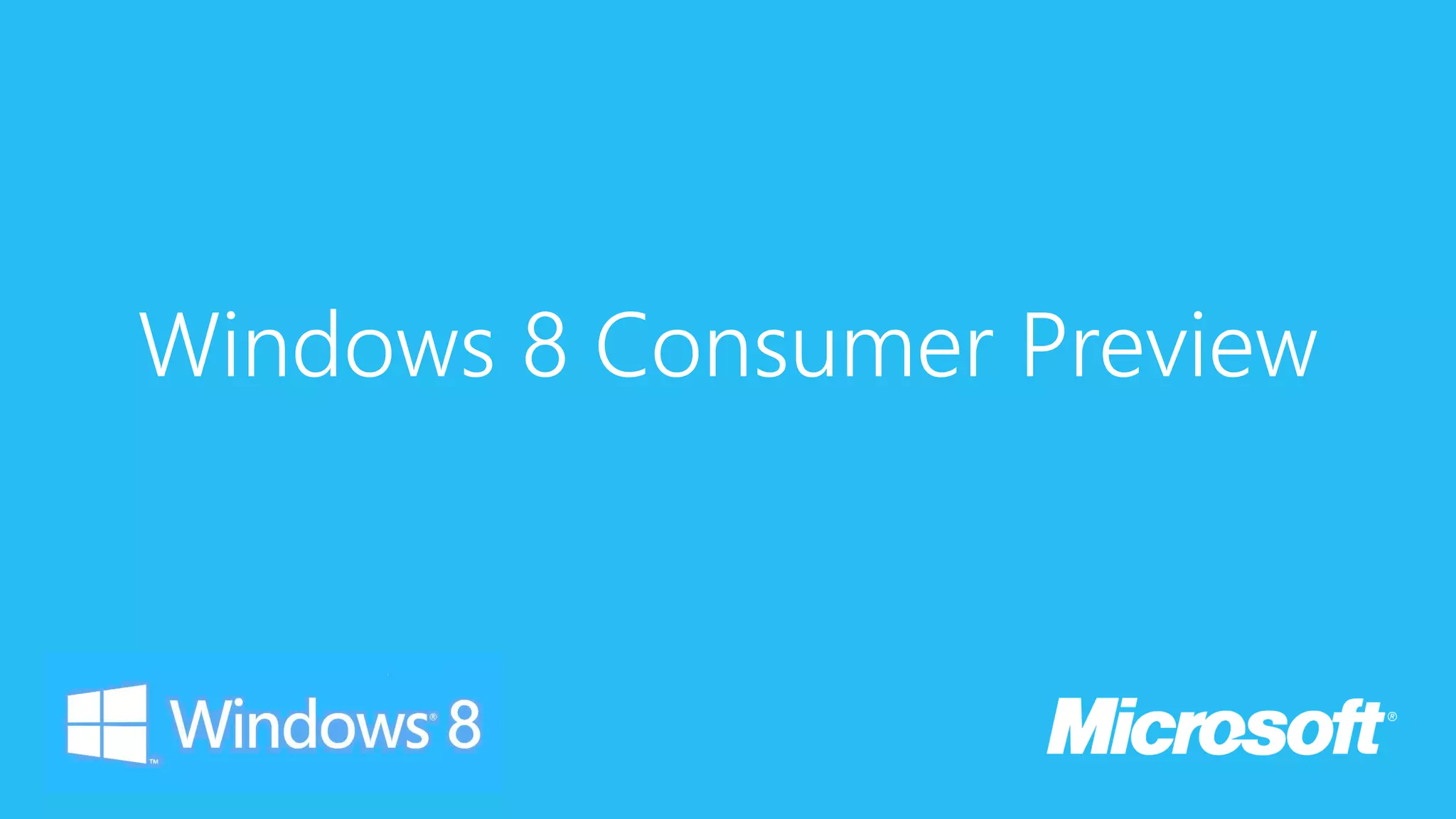 Windows 8 Consumer Preview | PDF