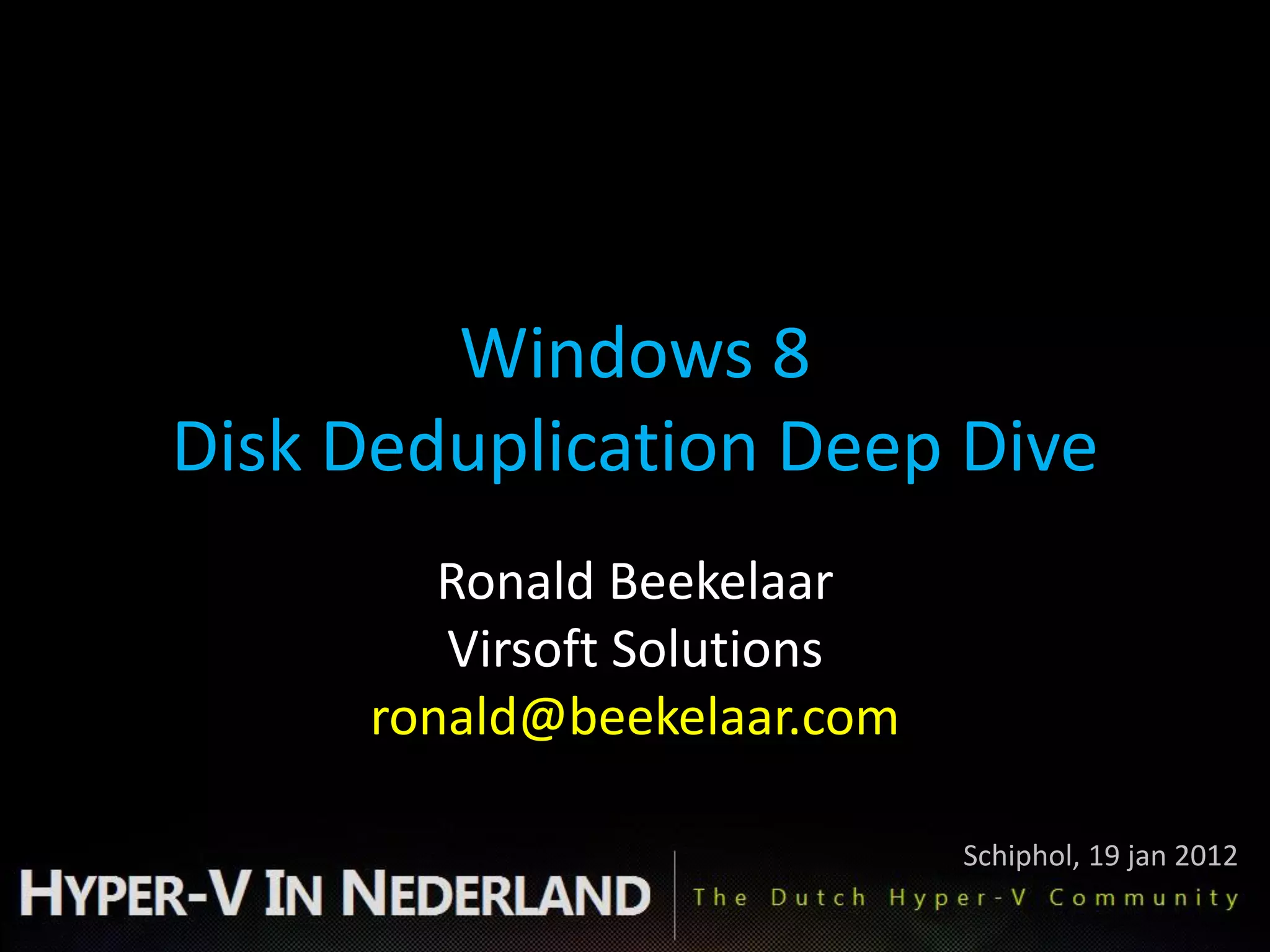 Windows 8 dddd (beekelaar) | PPT