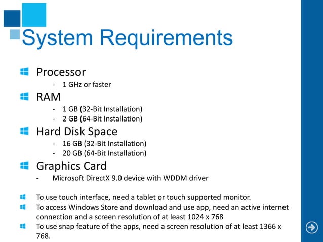 Windows 8 design & features | PPTX | Operating Systems | Computer ...