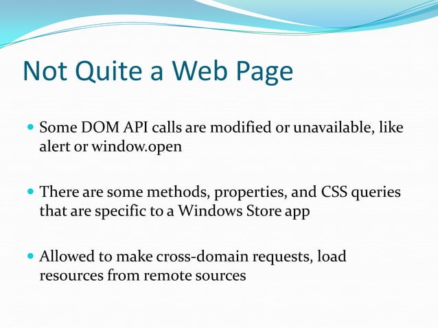 Windows 8 programming with html and java script | PPTX