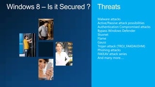 Windows 8 security eCore | PPT