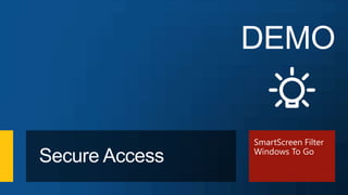 Windows 8 security eCore | PPT