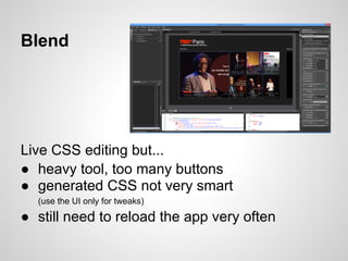 Windows 8 app template feedback | PPT