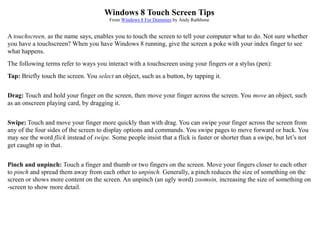 Windows 8 Tutorial | PDF | Operating Systems | Computer Software and Applications
