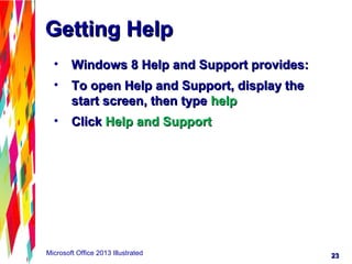 Windows 8 Unit A | PPT | Operating Systems | Computer Software and ...
