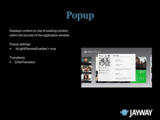 Windows 8 xaml based metro apps with visual studio | PPTX