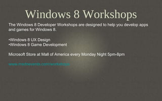 Windows 8 Design with Gridview | PPT | Computing | Technology & Computing