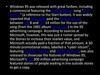 Windows 95 Powepoint Presentation | PPTX