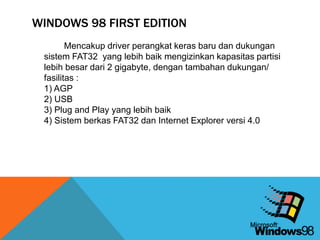 Windows 98 | PPTX