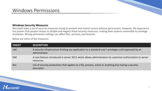 Windows advanced | PPT