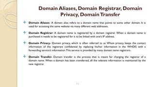 Windows and Linux Hosting Terminology | PPT