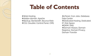 Windows and Linux Hosting Terminology | PPT