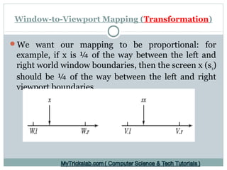 Windows and viewport | PPT