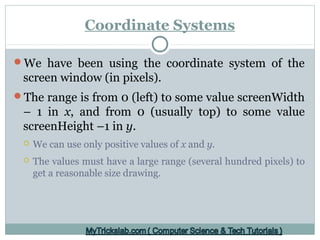 Windows and viewport | PPT