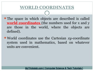 Windows and viewport | PPT