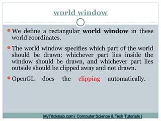 Windows and viewport | PPT
