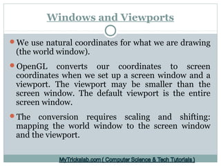 Windows and viewport | PPT
