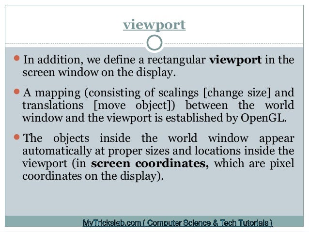 Windows And Viewport windows-and-viewport