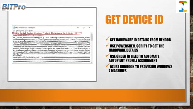 End to End Guide Windows AutoPilot Process via Intune | PPTX