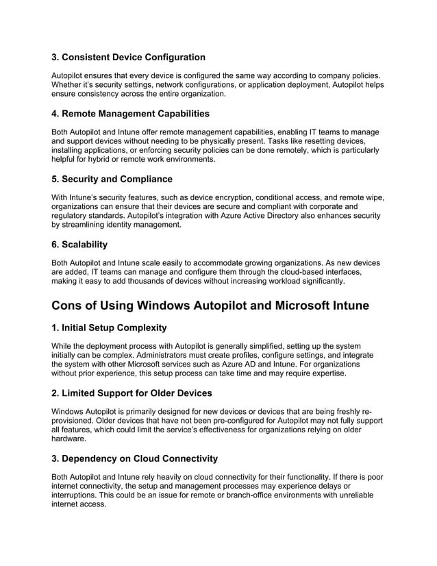 Windows Autopilot & Microsoft Intune_ Key Features, Benefits, and ...