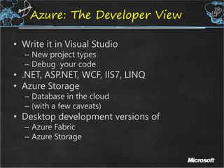 Windows Azure | PPTX