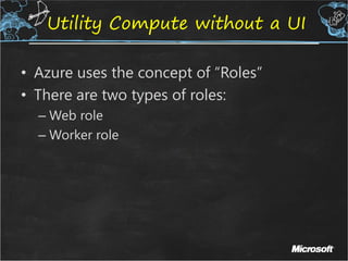 Windows Azure | PPTX