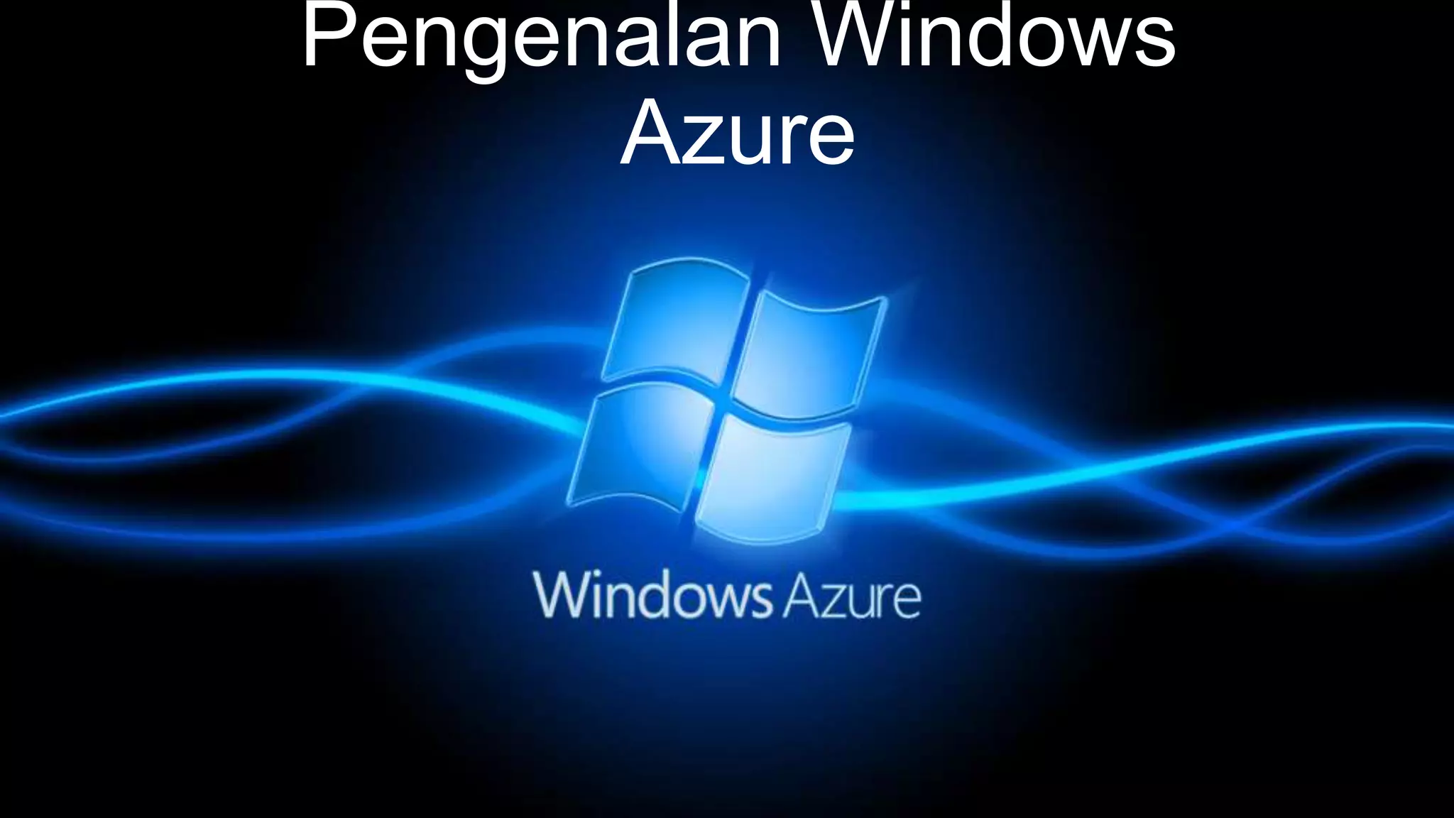 Windows azure | PPTX