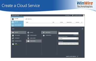 Windows Azure – Building & Deploying Cloud Services | PDF