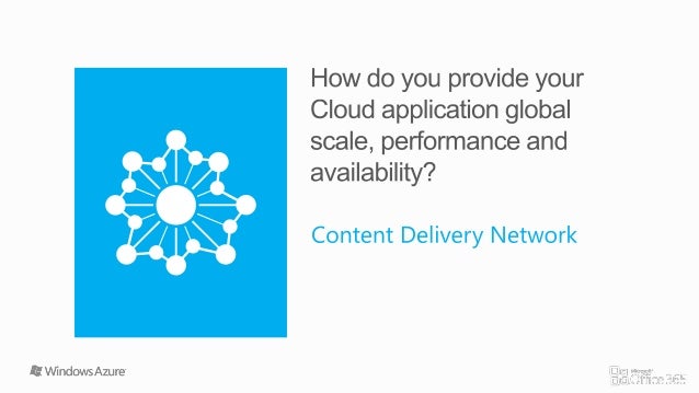 Windows Azure Content Delivery Network