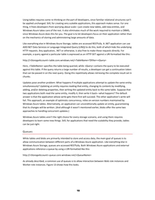 Windows Azure David Chappell White Paper March 09 | PDF