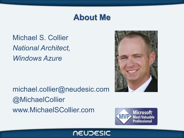 Windows Azure for Developers - Service Management | PPT