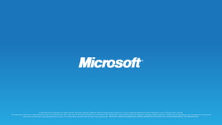 Windows azure Presentation | PPTX