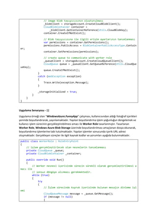Windows Azure ile Cloud Computing Uygulamaları - 8 | PDF