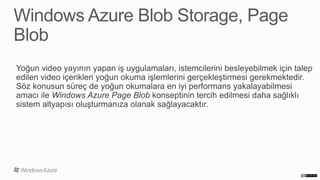 Windows Azure ile Cloud Computing Uygulamaları – Bölüm 8 | PPT