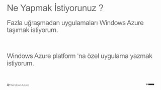 Windows Azure ile Uygulama Geliştirme Senaryoları | PDF | Computer ...