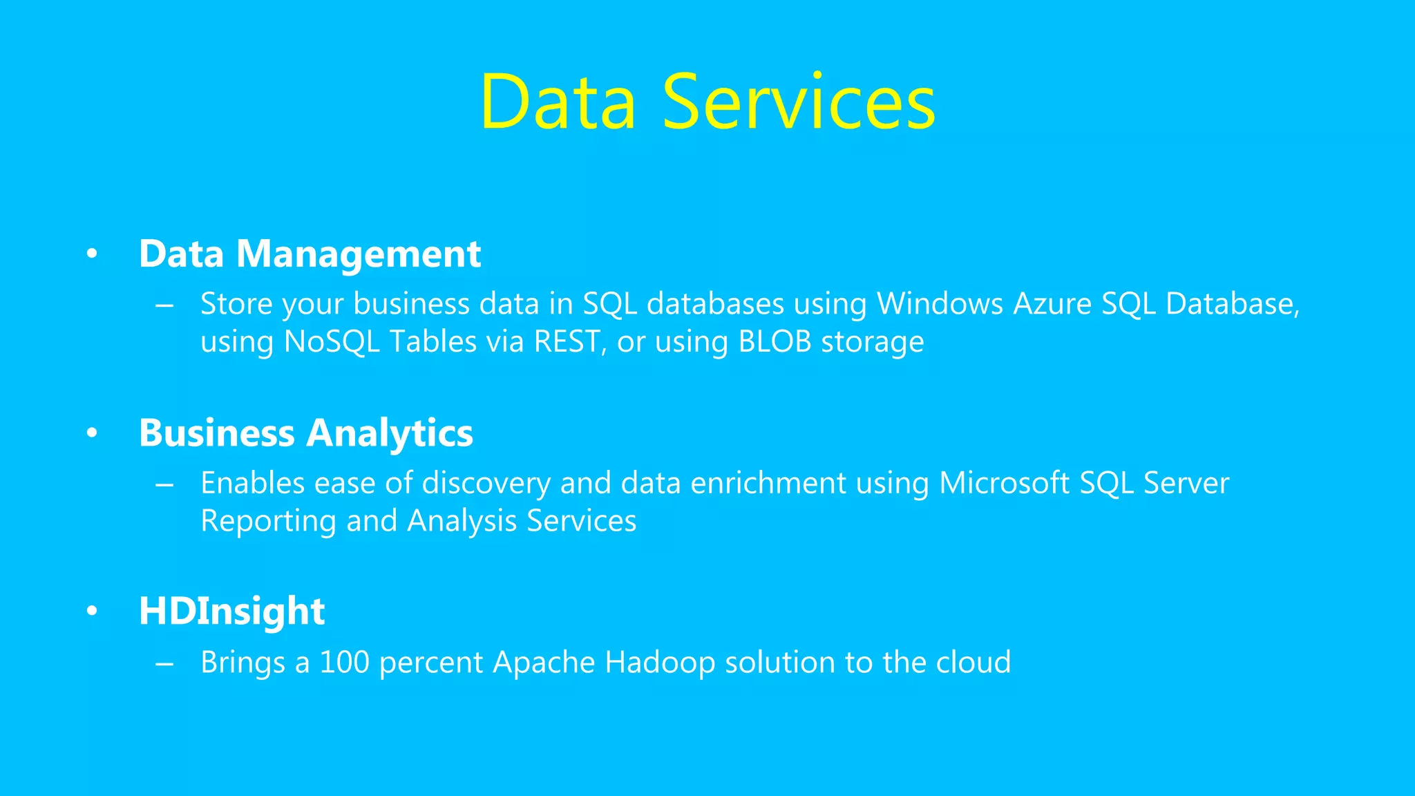 Introducing Windows azure | PPTX | Cloud Computing | Internet