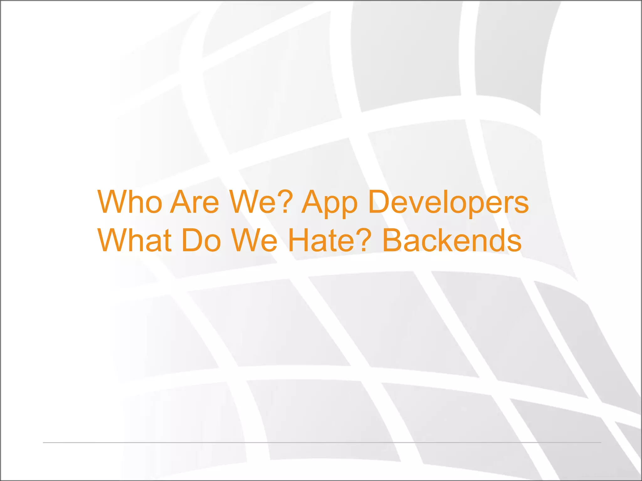 Windows Azure Mobile Services | PPT