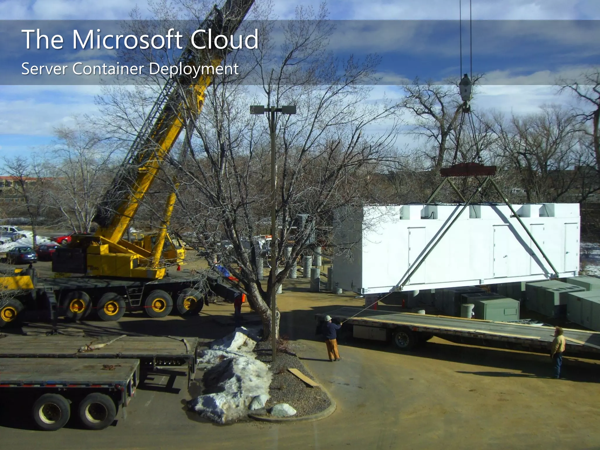 Microsoft Cloud Computing - Windows Azure Platform | PPT