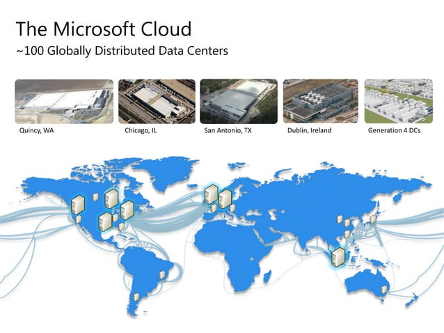 Microsoft Cloud Computing - Windows Azure Platform | PPTX